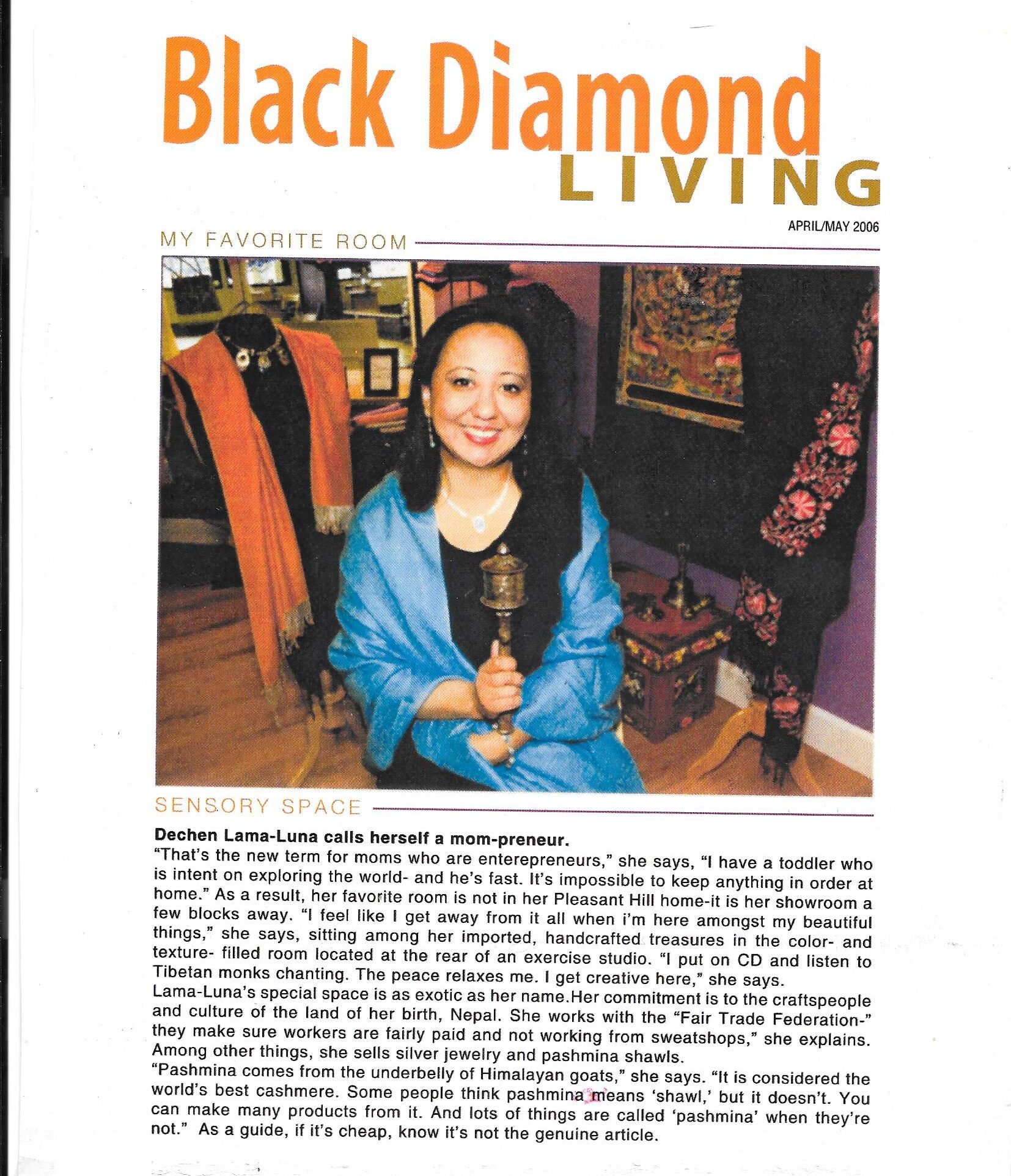 Dechen Lama-Luna calls herself a mom-preneur - Dechen Designs